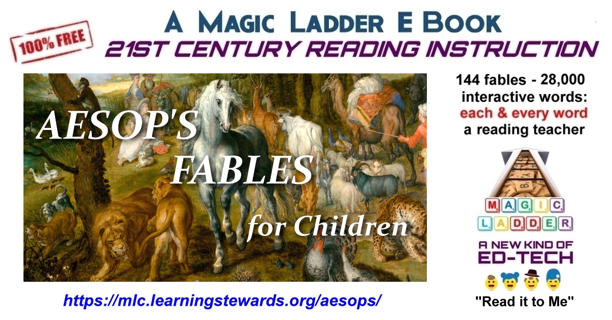 ÆSOP'S FABLES FOR CHILDREN - The Magic Ladder